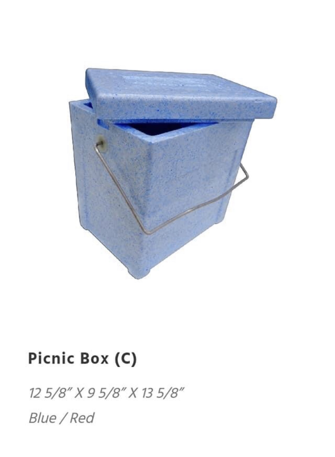 STYRO BOX / PICNIC BOX C / PORTABLE STYRO BOX | Lazada PH