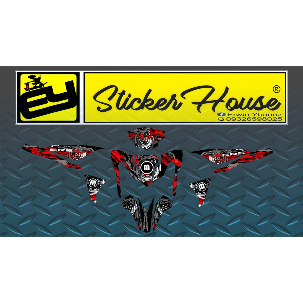 Motorstar Easy Ride 150 Decals Laminated | Lazada PH