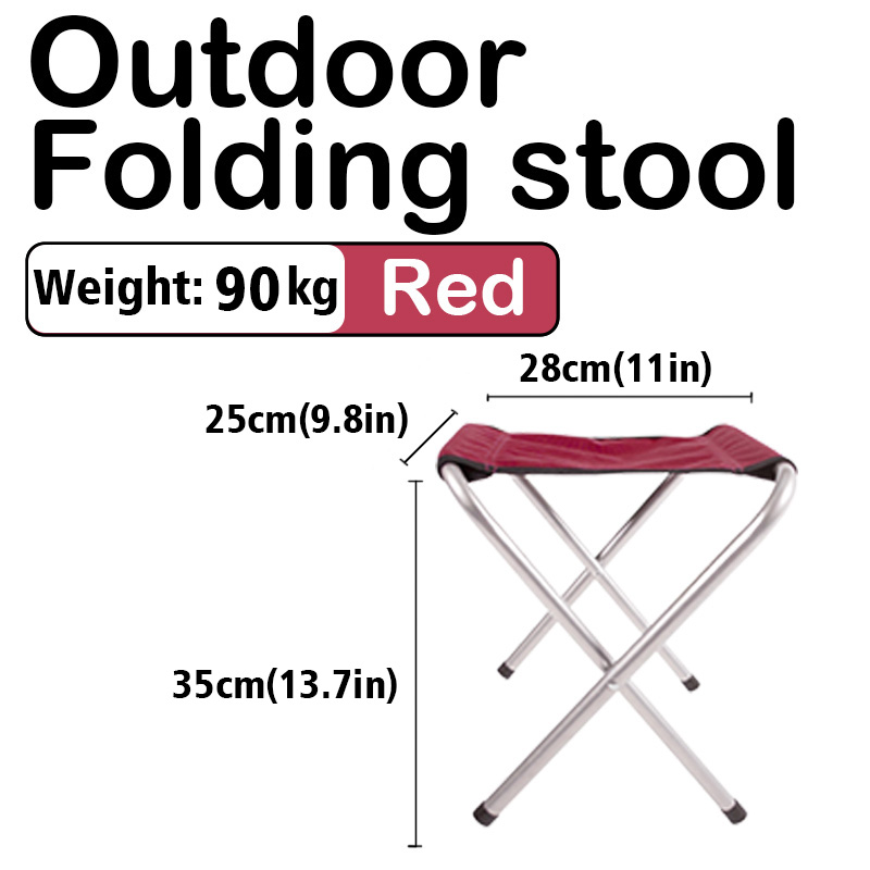 Okasumi Local Delivery Outdoor Folding Telescopic Stool Portable ...