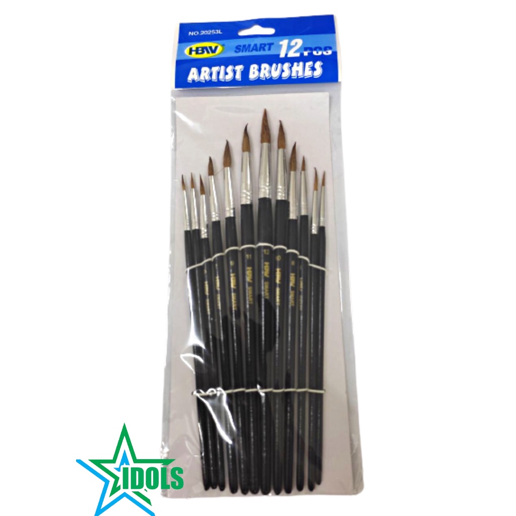 HBW Paint Brush (12's) | Lazada PH