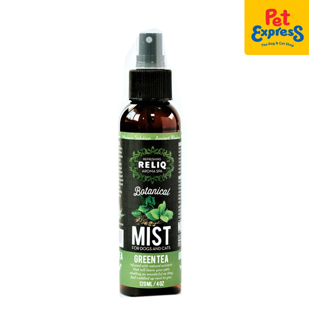 Reliq Botanical Green Tea Pet Mist 120ml | Lazada PH