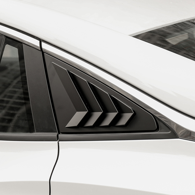 Rear Side Window Louvers, Scoop Louvers Cover Blinds for MG 5 MG5 2021 ...