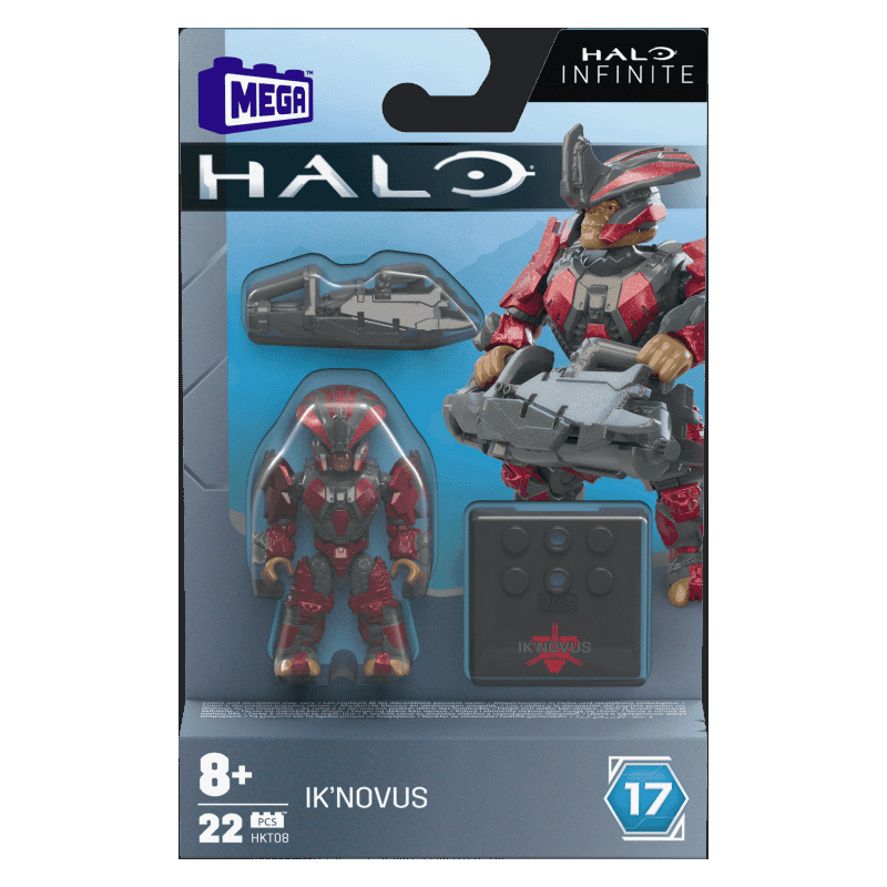 Mega Blocs Construx Halo university Heroes Series 17 Spartan Yoroi ...