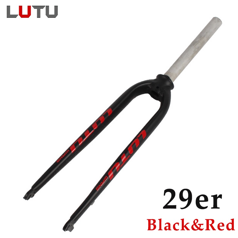 【fork mtb 27 5】LUTU Rigid Fork 27.5-inch 26-inch 29-inch Mountain Bike ...