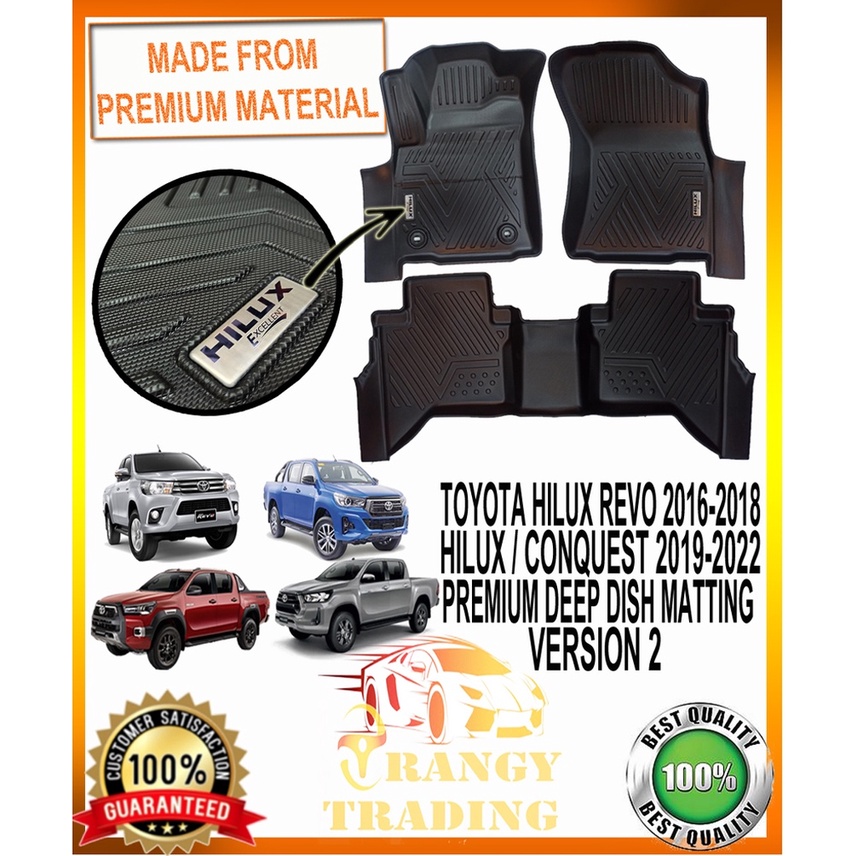 Toyota Hilux Revo 2016 to 2018 Hilux / Conquest 2019 to 2023 OEM TPE ...