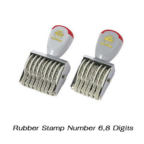 numberer Stamp numbering stamp 6 and 8 digit | Lazada PH