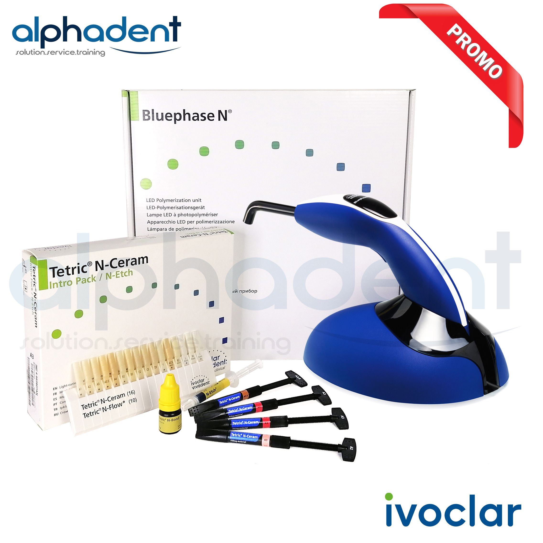 Bluephase N® MC LED Curing Light 100-240v #alphadent#ivoclar