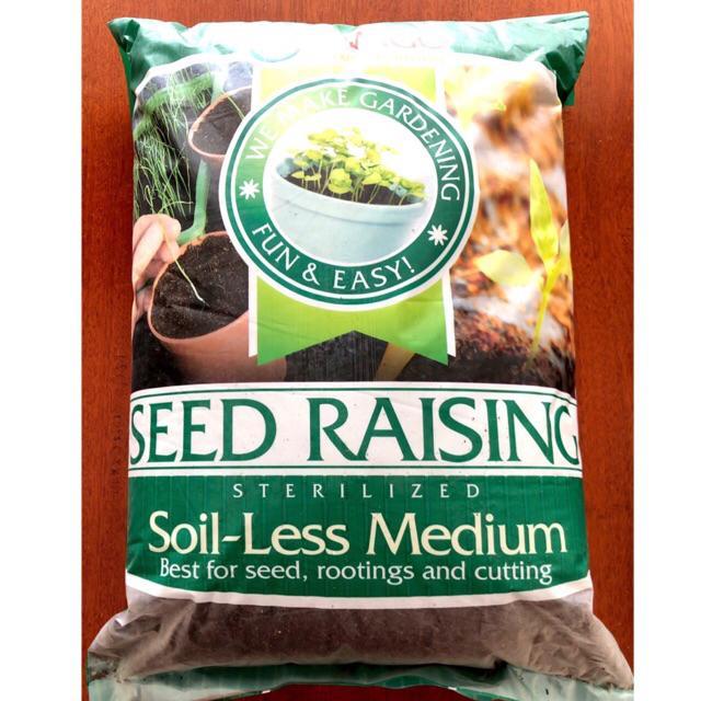 Seed Raising and Potting Mix Sterilized Soil-Less Medium Ramgo Plant ...