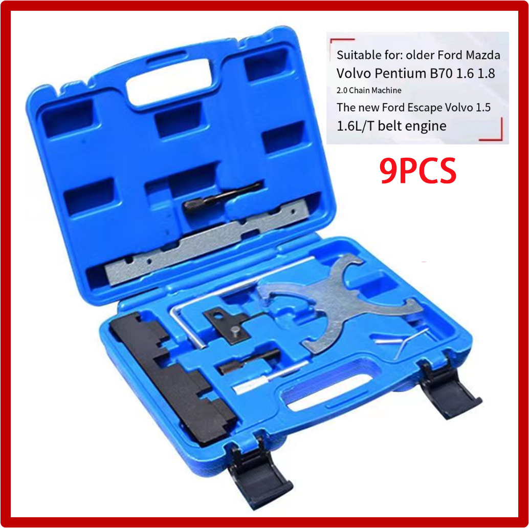 9pcs Engine Timing Tool Kit Camshaft Lock Kit Set Tool For Ford 1.6 Ti ...