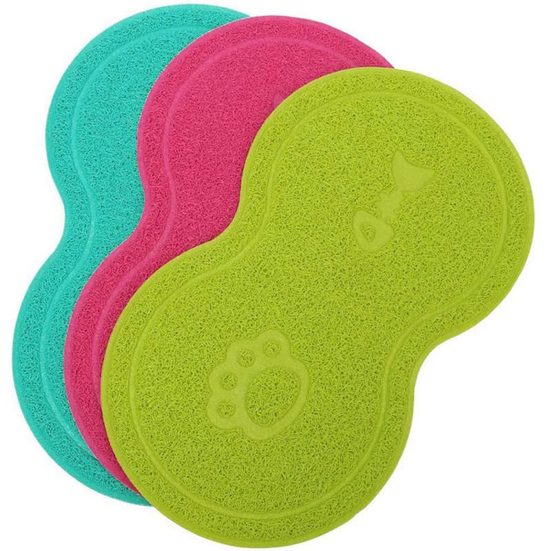 Pet Food PVC Mat Waterproof Non-Slip Pet Feeding Mat Pet Bowl Mat, Pet ...
