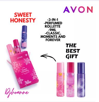 AVON 3 in 1 Perfumed Rollettes Set 9ml x 3 | Lazada PH