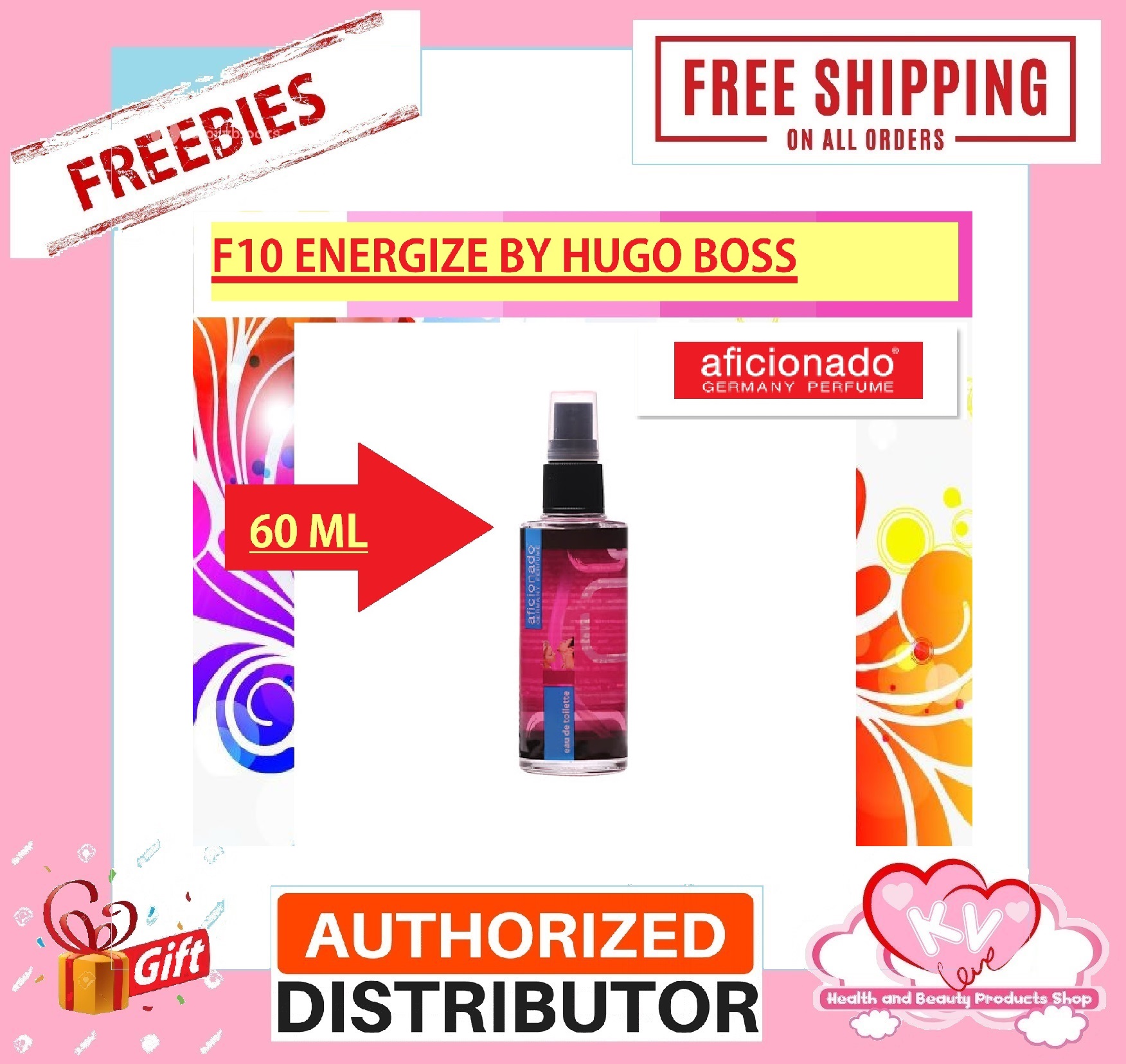 60ML F10 AFICIONADO PERFUME | Lazada PH