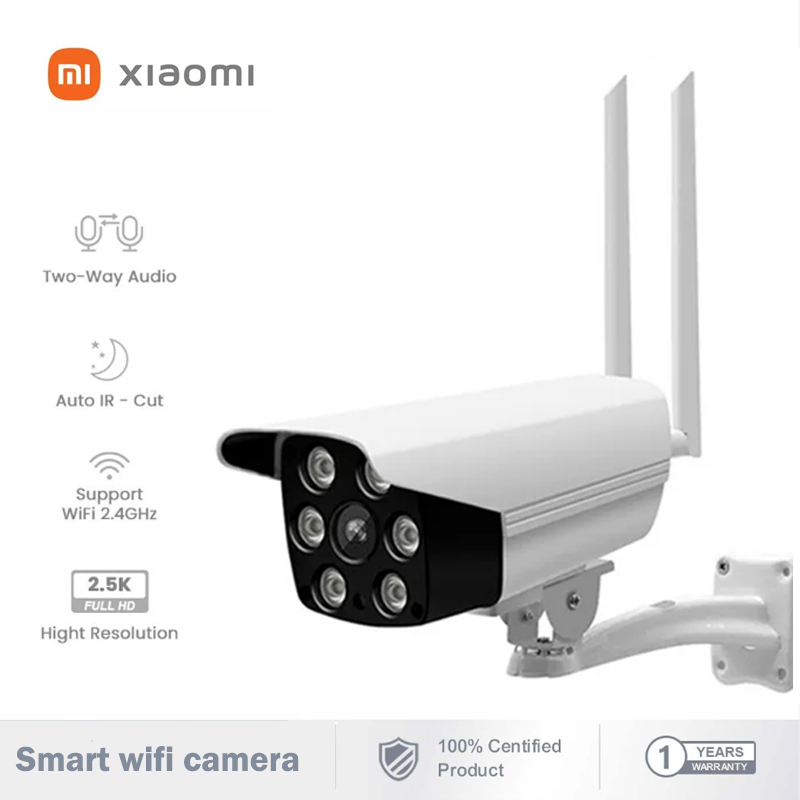 Xiaomi CCTV camera outdoor cctv Wireless WIFI Network Security Two-Way ...