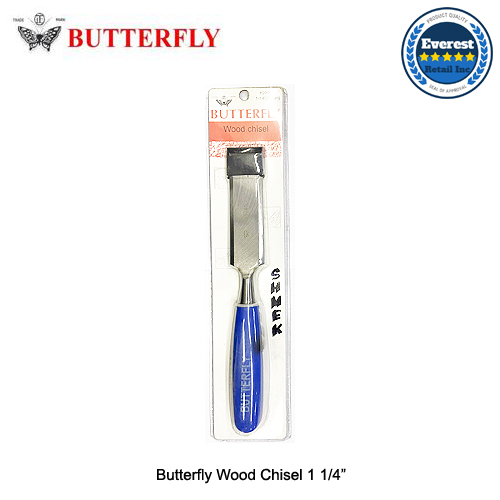 Butterfly Wood Chisel ( Choose Size: 1/4" - 1/2" - 3/4" - 1" - 1 1/4 ...