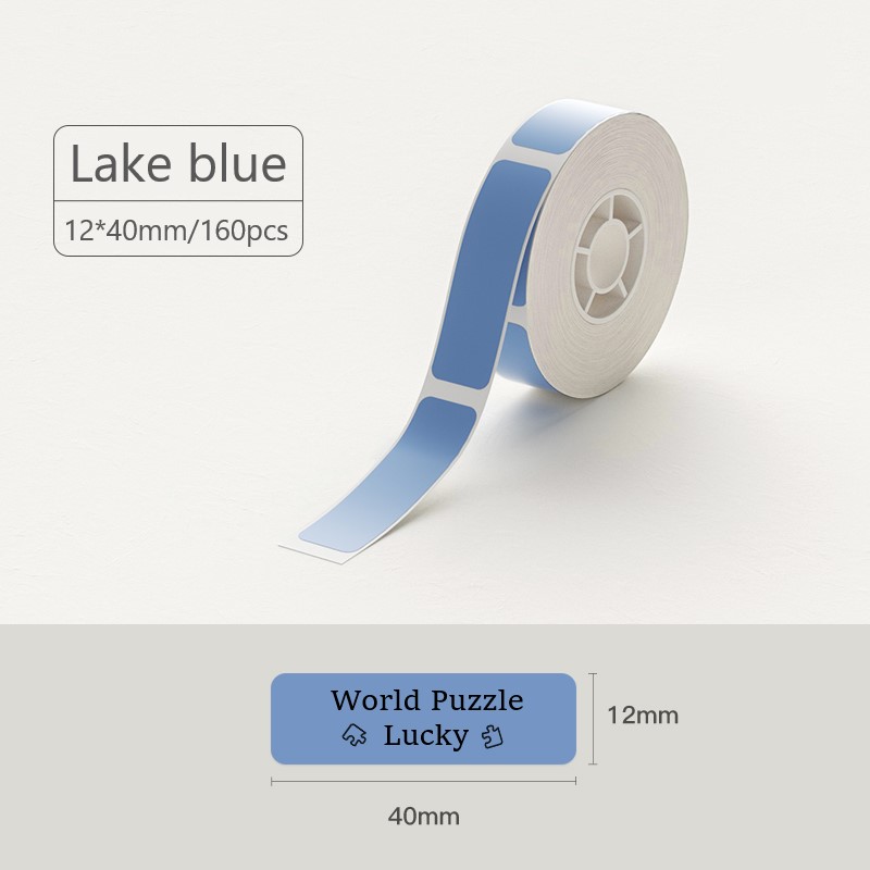 Pure Color Label Paper for NIIMBOT D11/D110/D101/H1S Thermal Label ...