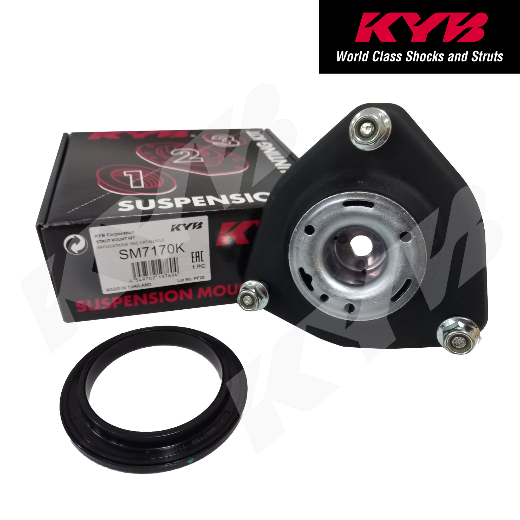 Vehicle Specific Mount KYB SM5878 Strut Mount, Bearing & Spacer Kit ...