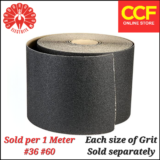 Carborundum Floor Sanding Sandpaper Liha #60 #36 Sold per 1 Meter ...