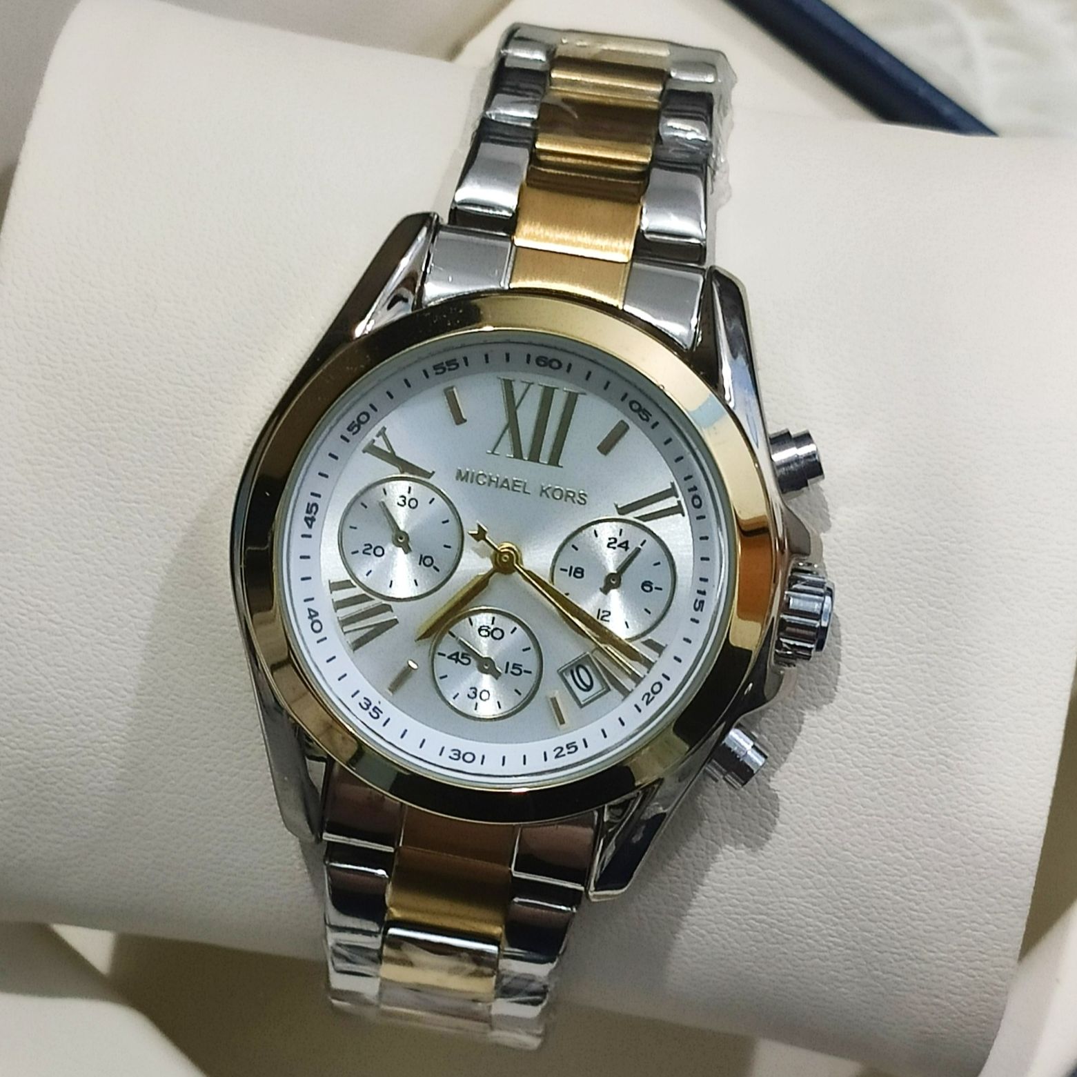 Non-Tarnish MK Chronograph Fashion Watch Stainless Steel Actual Pic ...