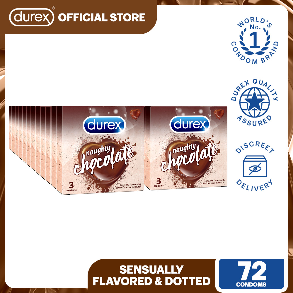 Durex Chocolate Condoms Flavor Bundle Pack of 3s (x24) | Lazada PH