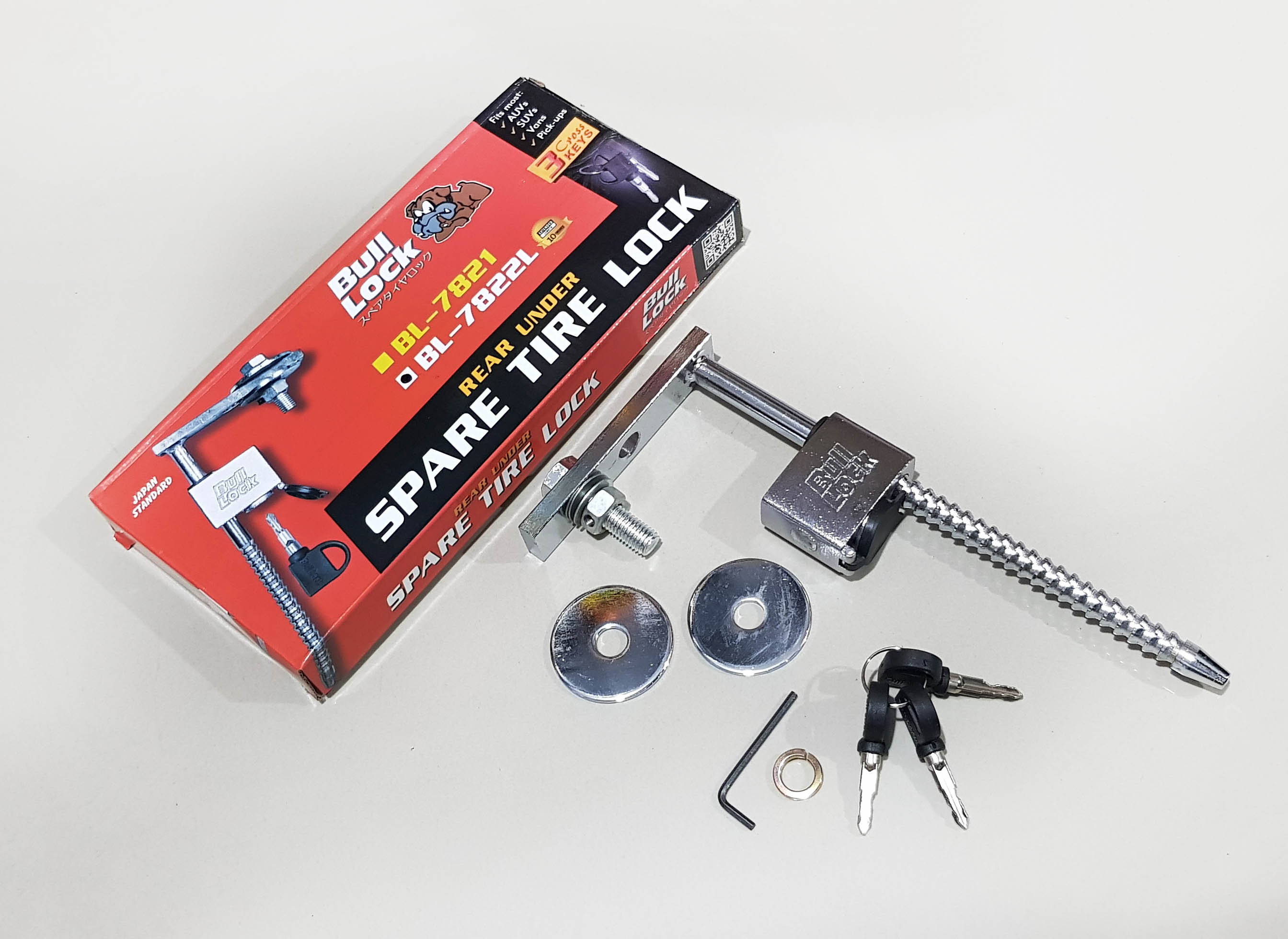 Isuzu DMAX Bull Lock Spare Tire Lock | Lazada PH