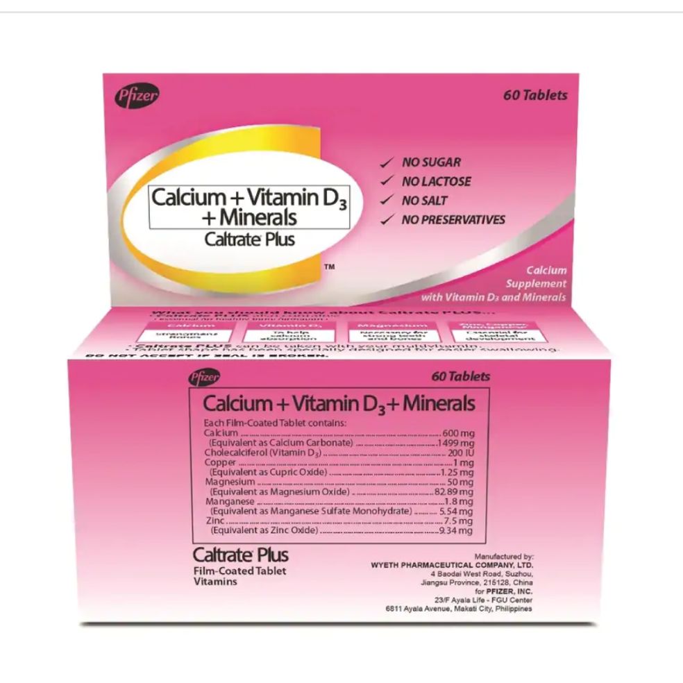 caltrate plus 60pcs pwr bottle | Lazada PH