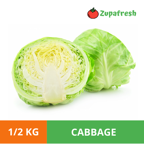 CABBAGE / REPOLYO (1/2 KG) Zupafresh Vegetables | Lazada PH