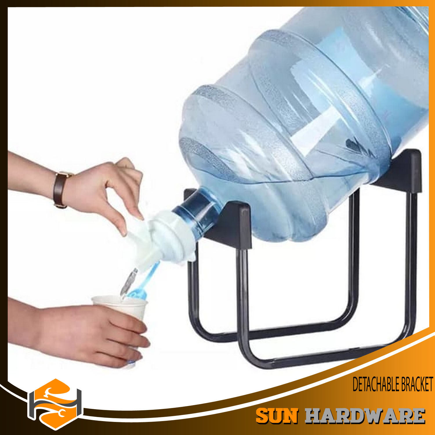 SUN HARDWARE Detachable Bracket Bottled Water Water Dispenser Drinking ...