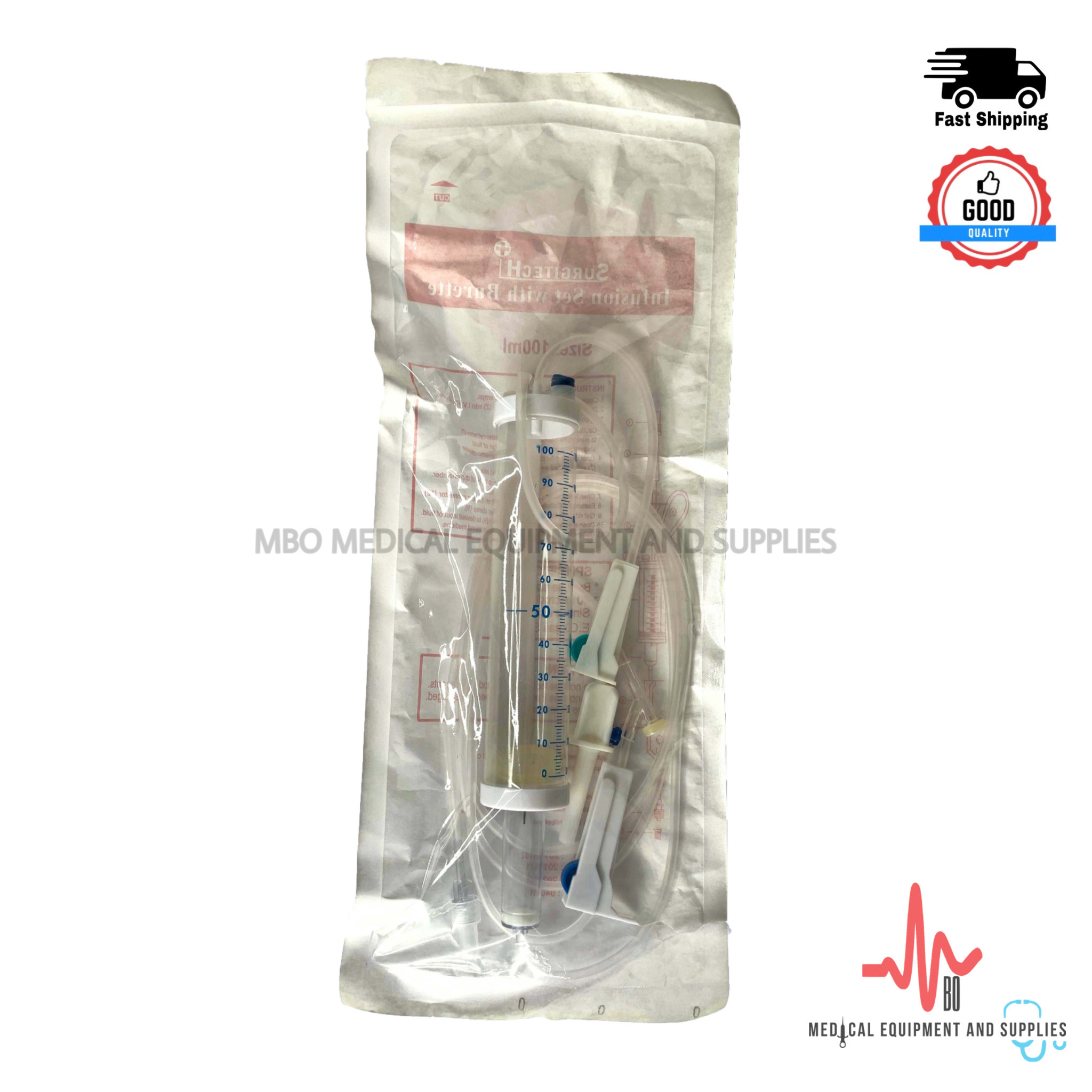 Volumetric Infusion Set / Soluset - 100ml, 120ml, 150ml (PER PIECE ...