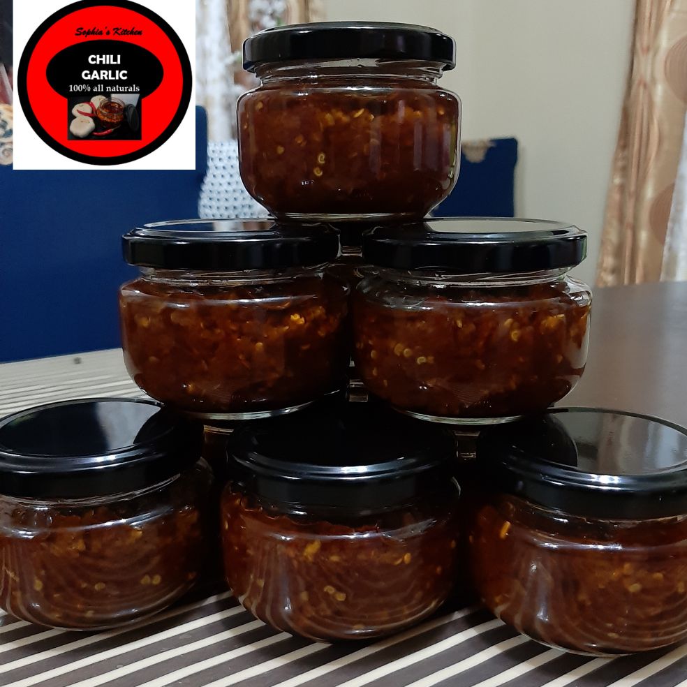 Sophia's Kitchen CHILI GARLIC CRUNCH/CHILI GARLIC SAUCE | Lazada PH