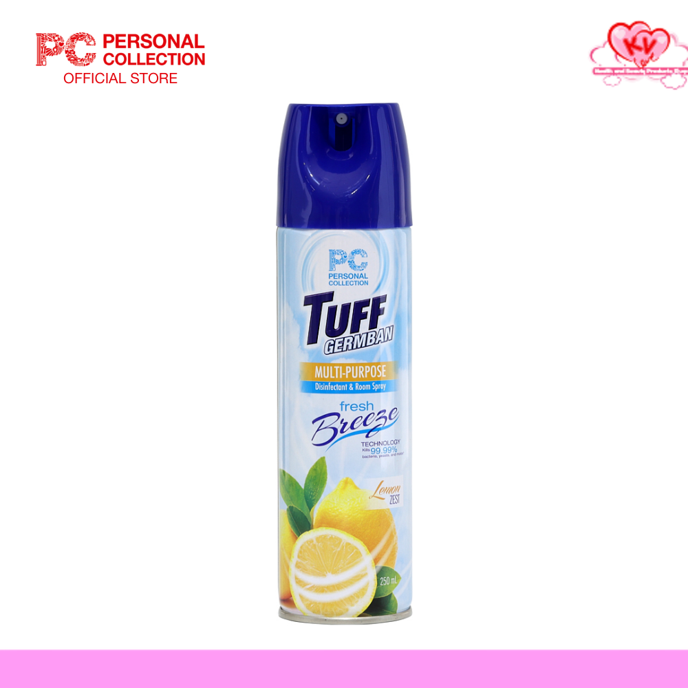 Original Tuff Germban Multi-purpose Disinfectant & Room Spray Lemon ...