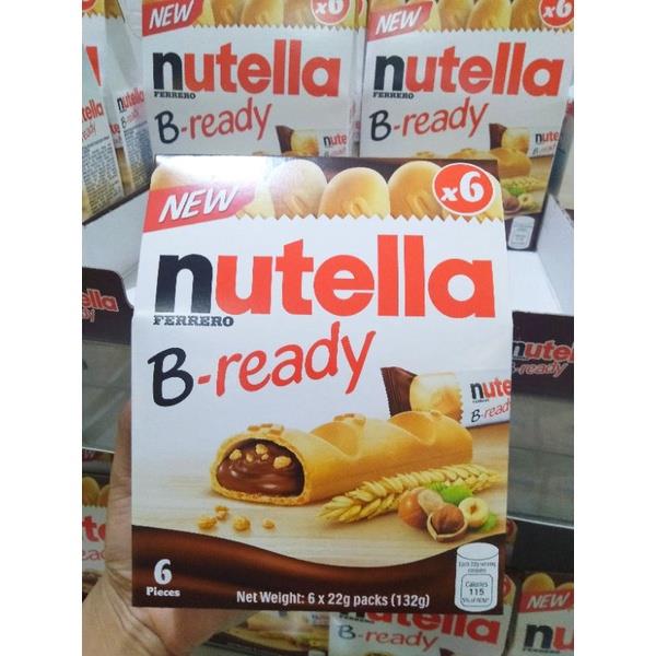 Nutella B-ready 6 x 22g (132 g) | Lazada PH