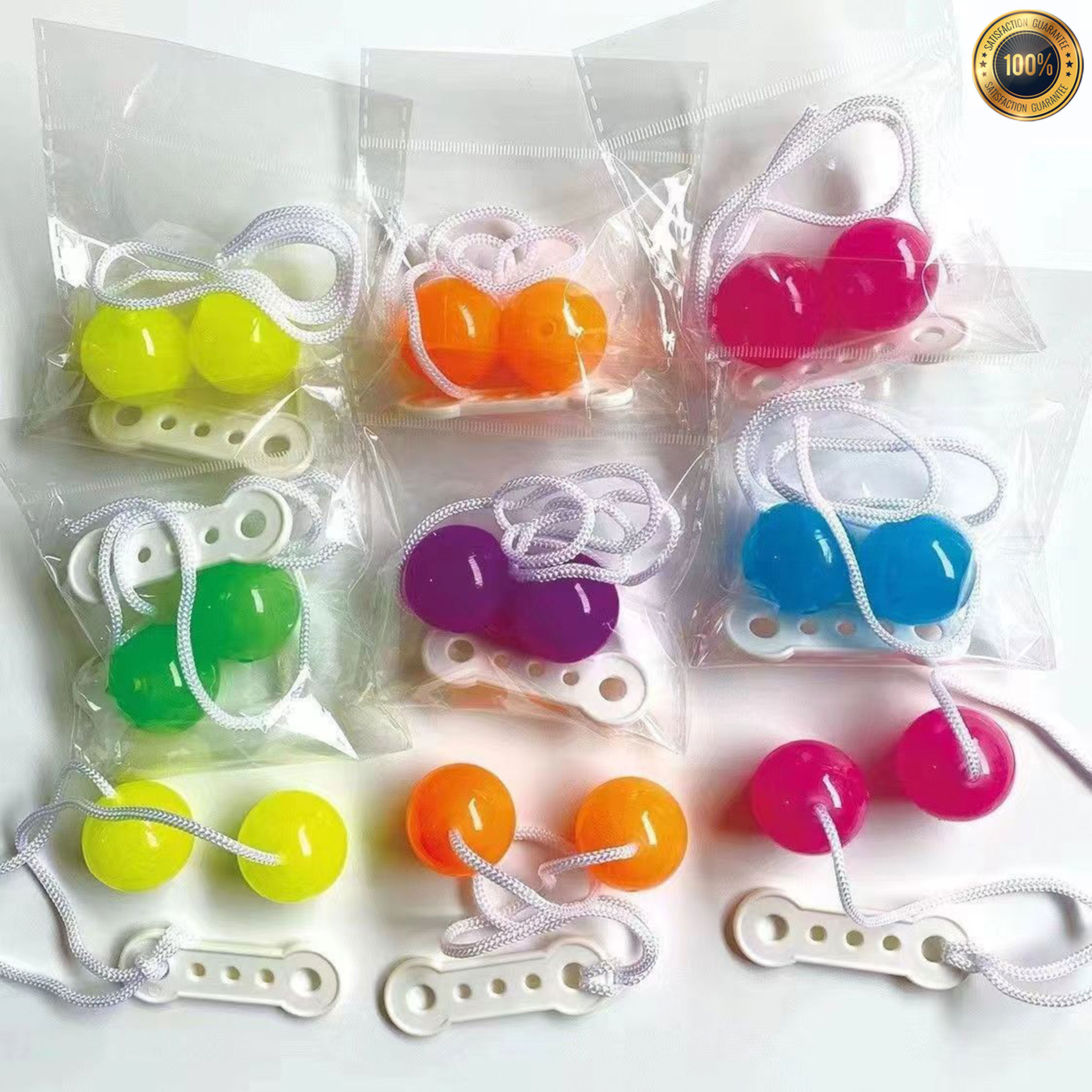 AKIYOSHI Lato Lato Luminous Toys Viral Old School Games Pro-clackers ...