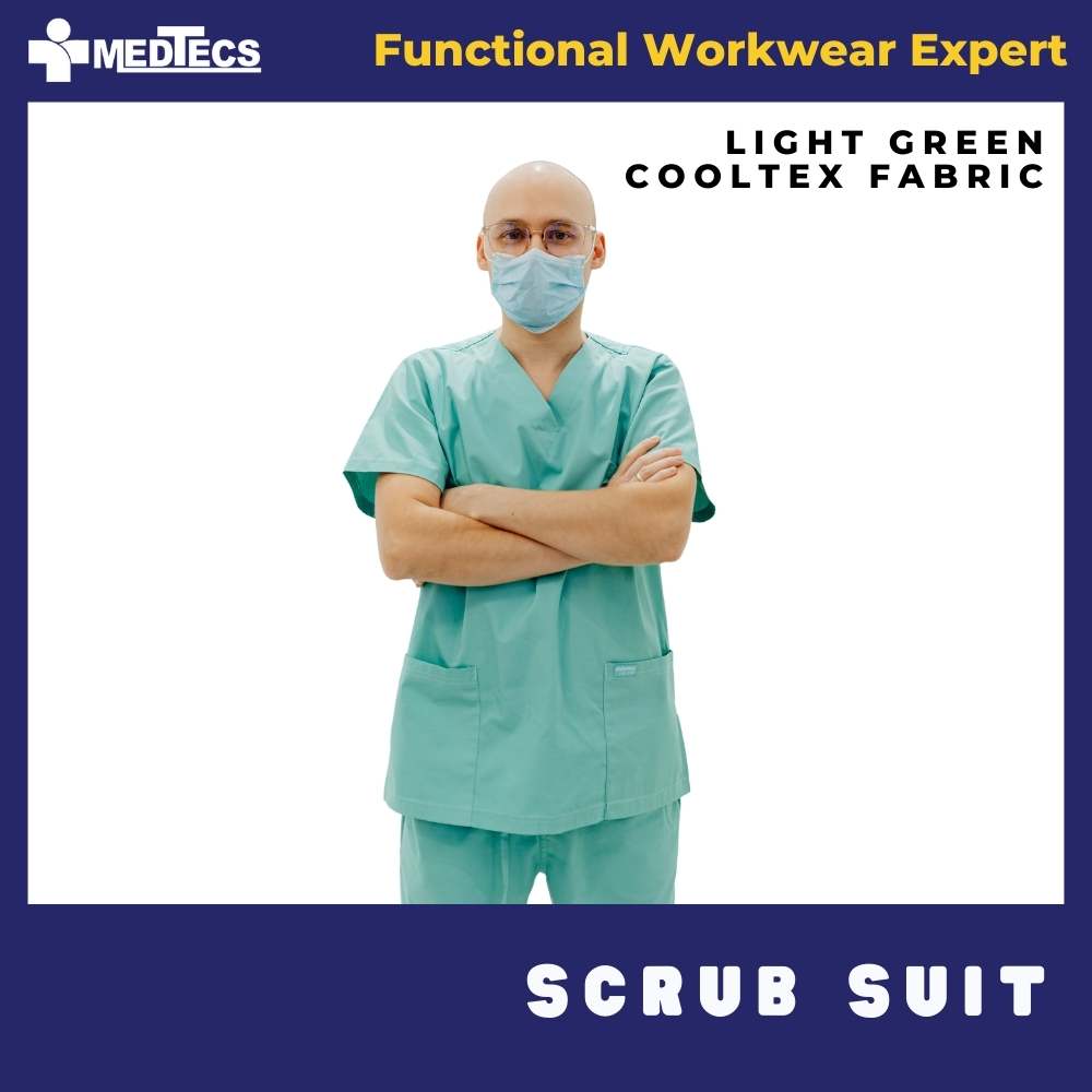 Medtecs Scrub Suit Set Cooltex Fabric | Lazada PH