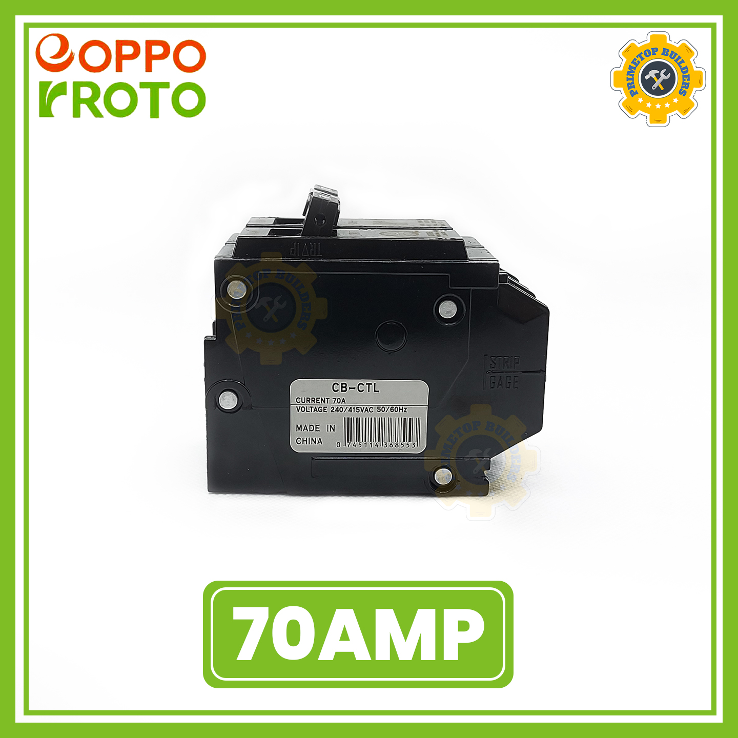 EOPPO / ROTO CIRCUIT BREAKER PLUG IN TYPE 15A,20A,30A,40A,60A,70A,100A ...