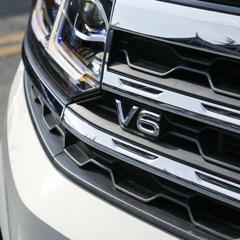 Auto Products Emblem V6 Grill Sticker for -VW TERAMONT PHIDEON ARTEON ...