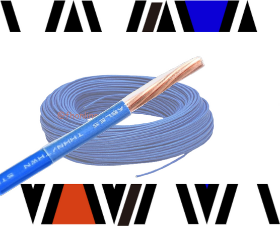 WIREMAX THHN/THWN Stranded Wire Gauge #8/7 (8.0mm) Sold Per 40 Meters ...