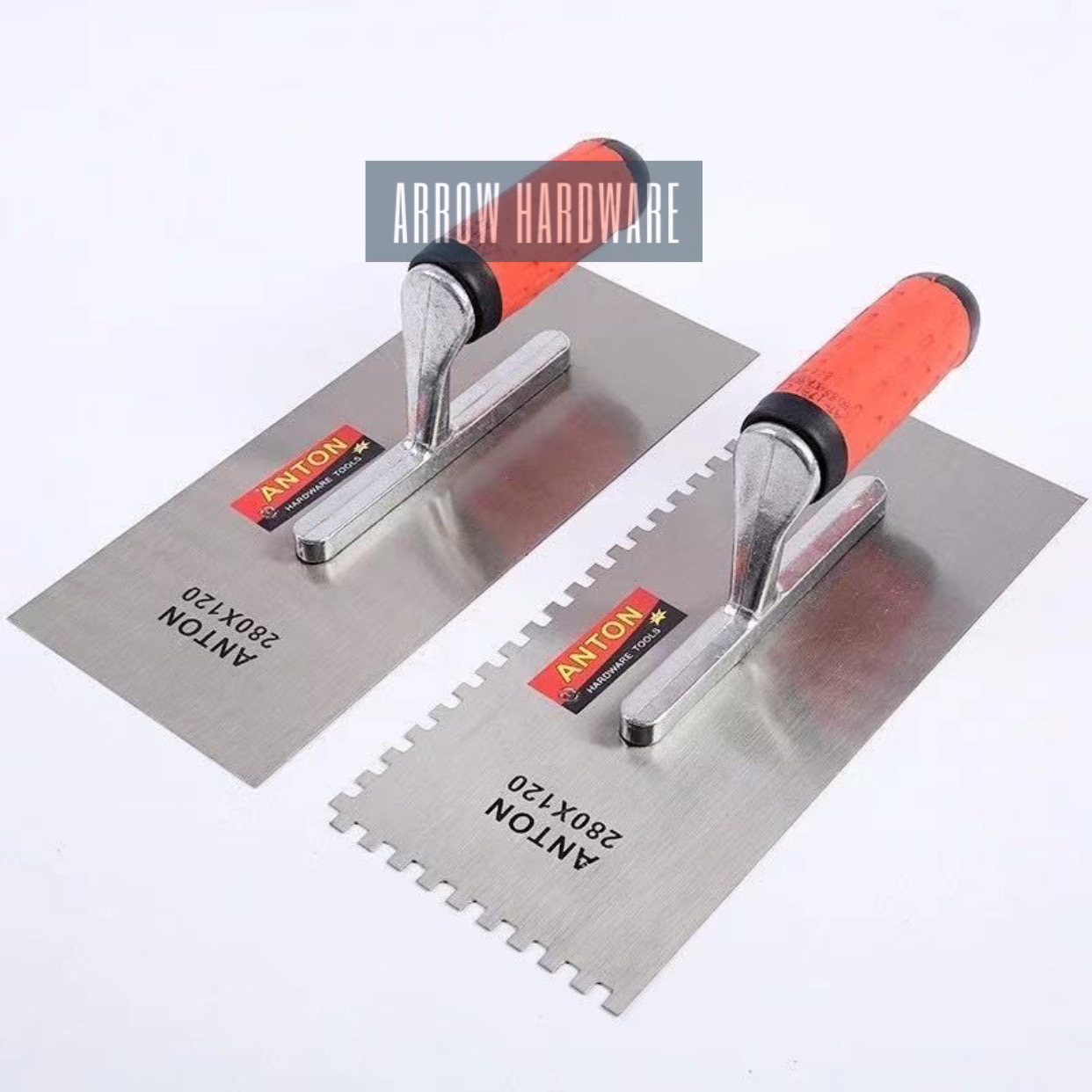 Plastering Steel Trowel Hard plastic Handle scraper putty | Lazada PH