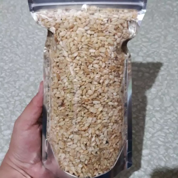 500 grams Pinipig Cooked and Toasted Best Quality Pinipig Best for Halo ...