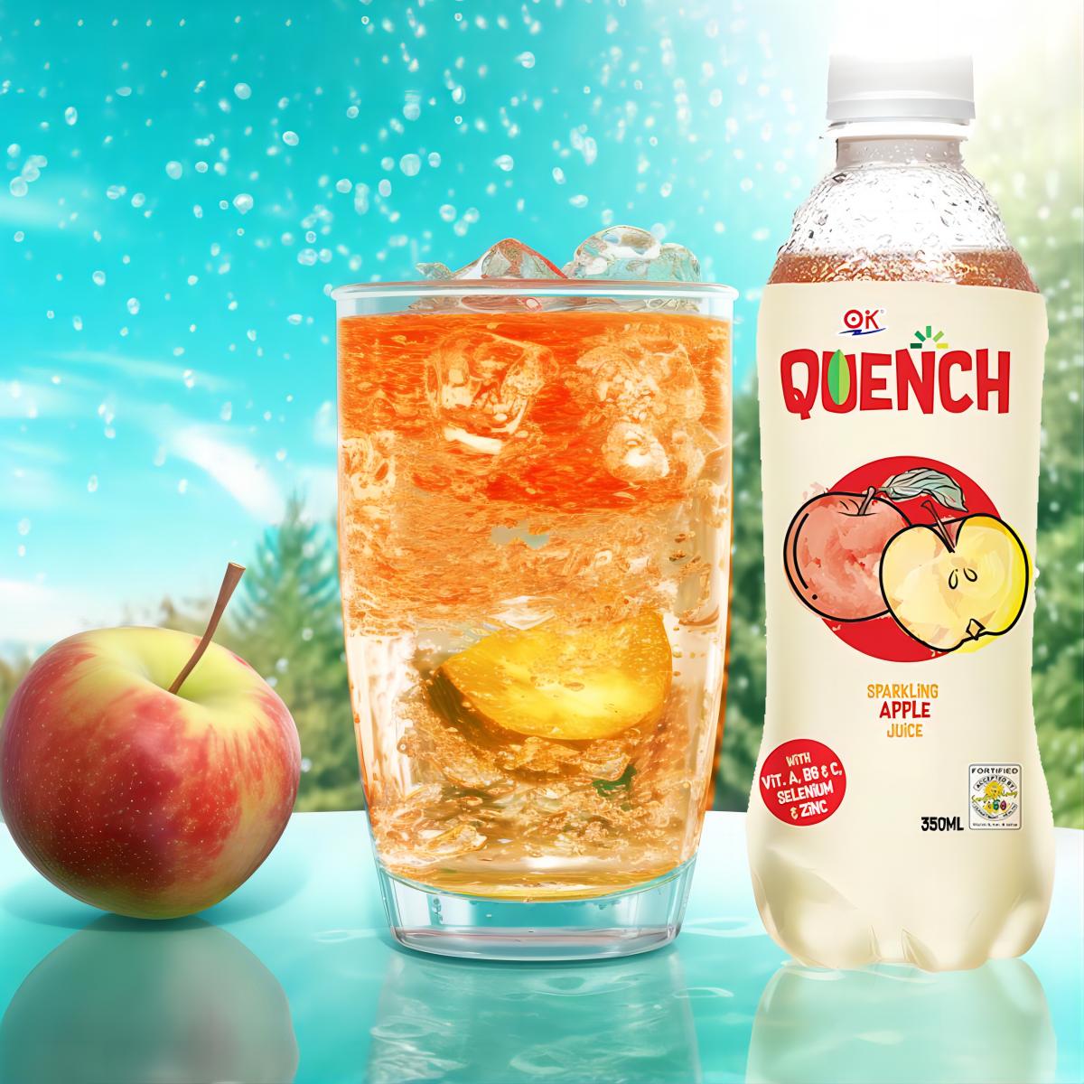 OK Quench Sparkling Juice 350ml Beverage | Lazada PH