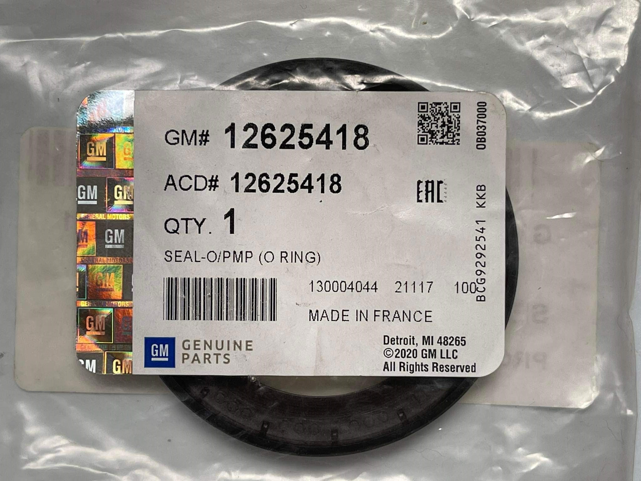 Crankshaft Oil Seal Front - GM 12625418 - Chevrolet Trailblazer ...