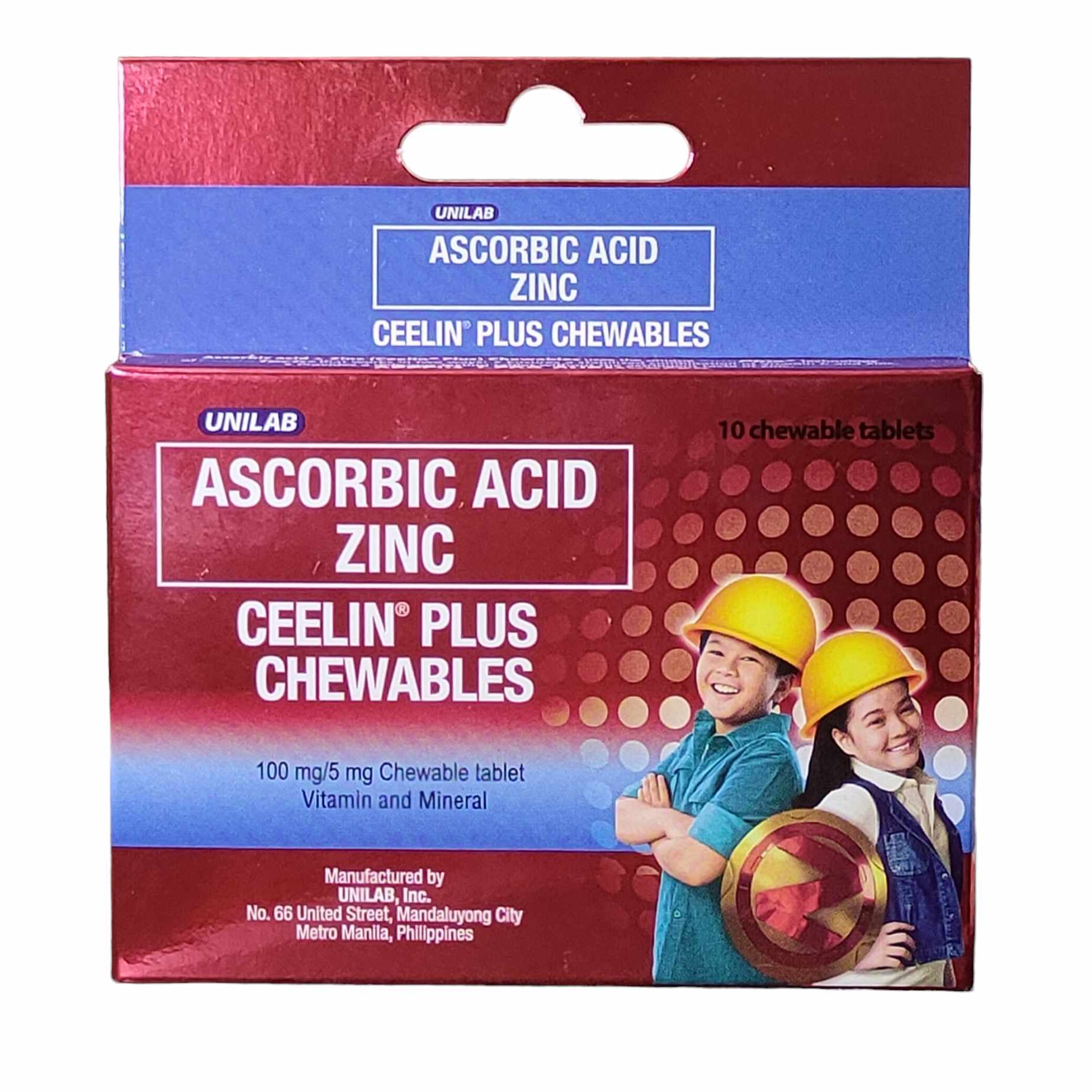 Ceelin Plus Kids Chewable Vitamin C + Zinc 10 Tablets | Lazada PH