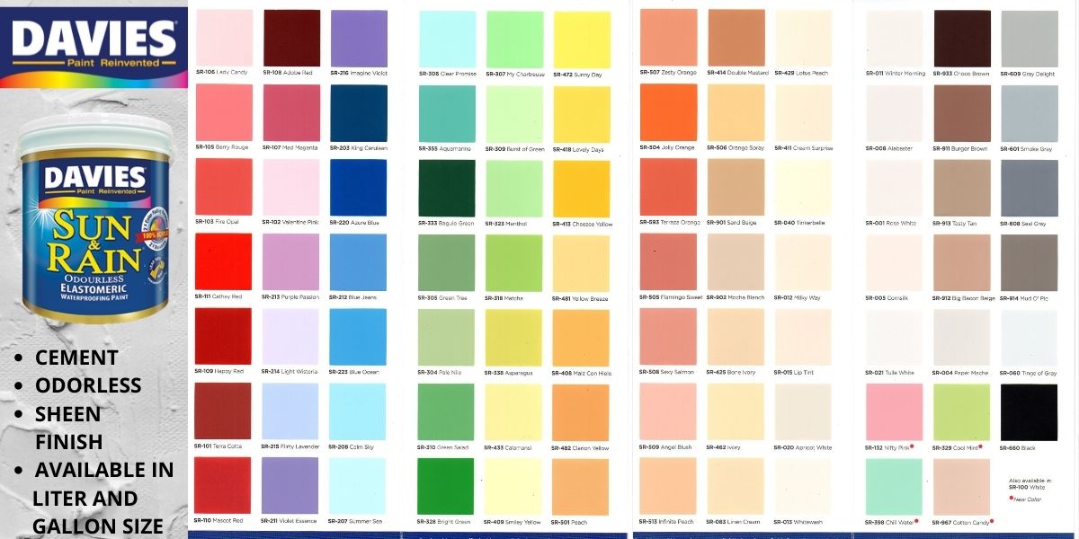 Davies Paint Color Chart And Prices|House Paint Ideas|Paint, 42% OFF