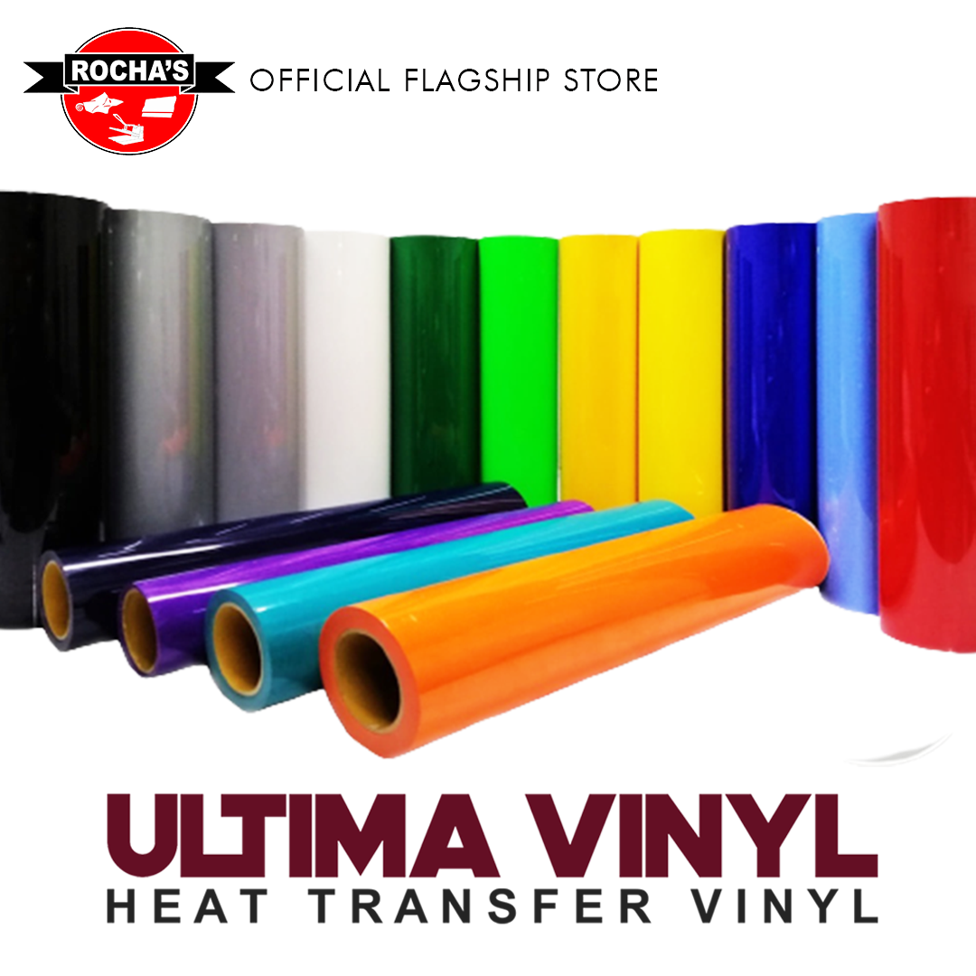 [ROCHA'S] ULTIMA PVC HEAT TRANSFER VINYL per meter | Lazada PH