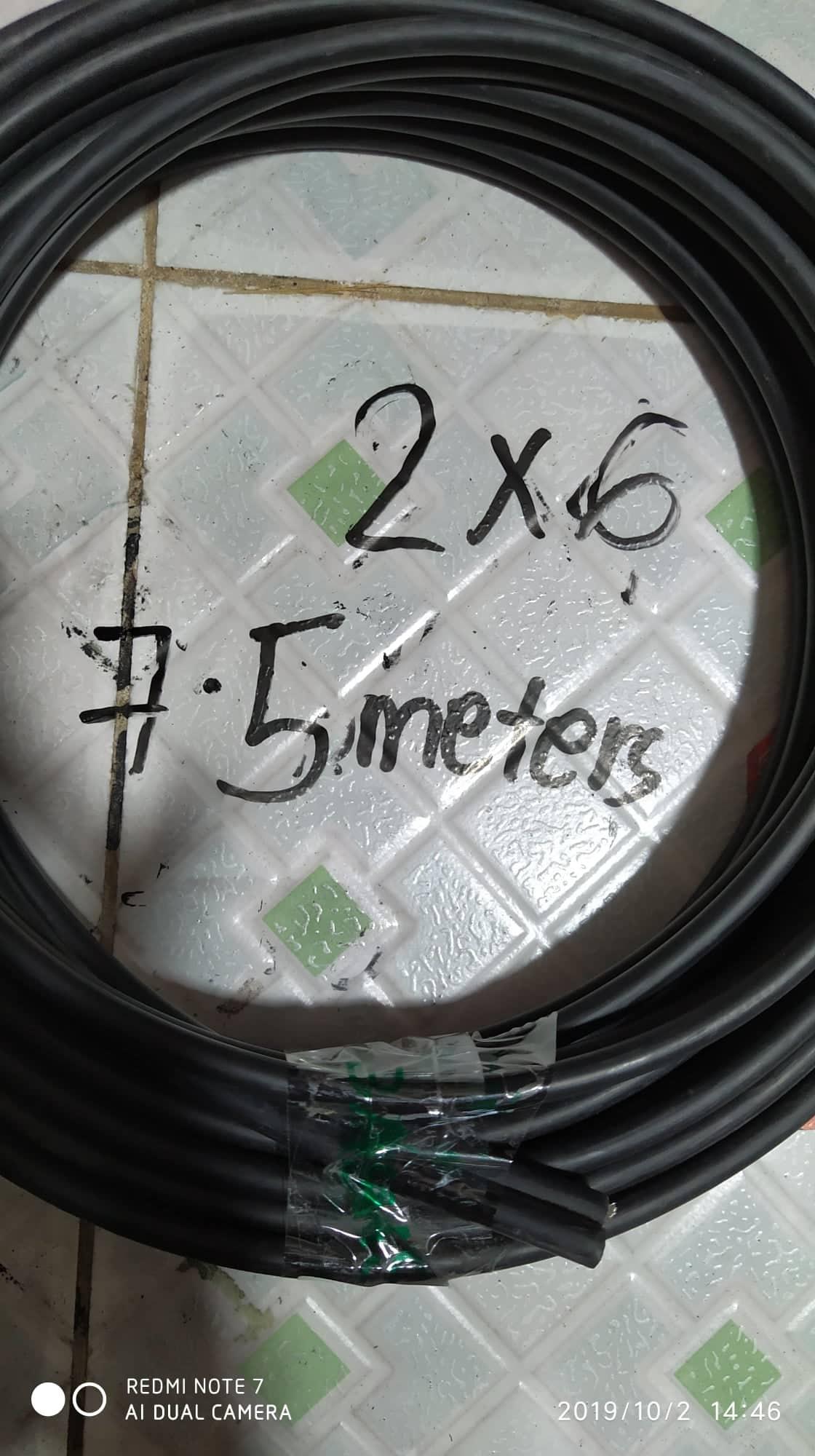 7meters 6mm Twincore Solar PV Cable (2x6mm) | Lazada PH