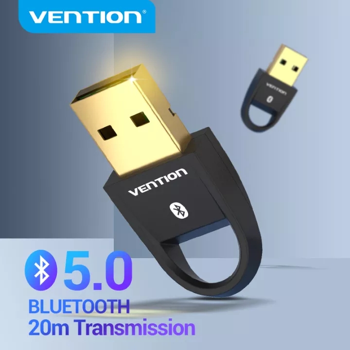 Vention Bluetooth 5.1 5.0 Dongle for PC Bluetooth USB Device Receiver ...