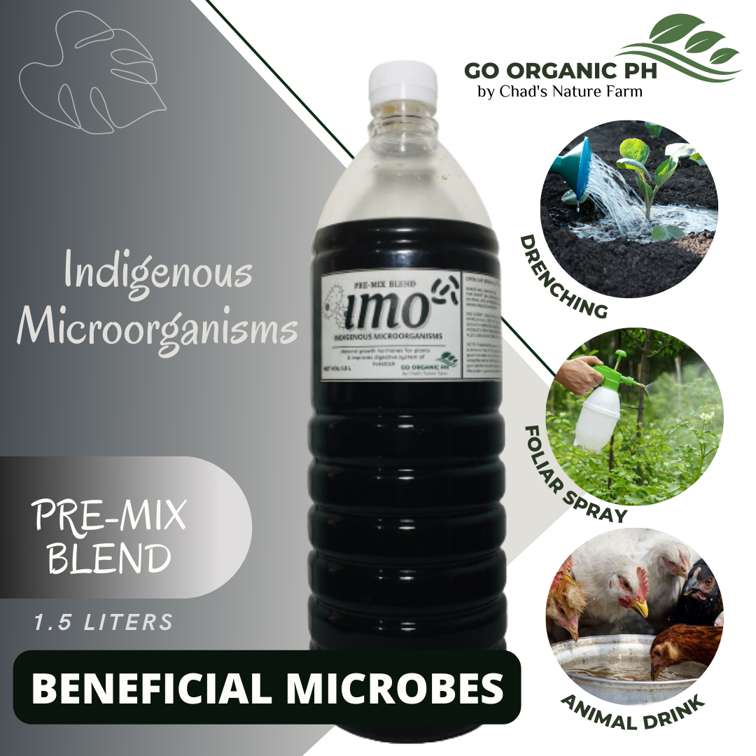 GO ORGANIC IMO PRE-MIX BLEND 1.5 LITERS - Indigenous Microorganisms ...