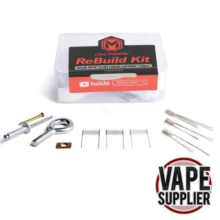 VAPE Coil Master RBK Rebuild Kit For Smok RPM Mesh coil 0.4 ohm | Lazada PH