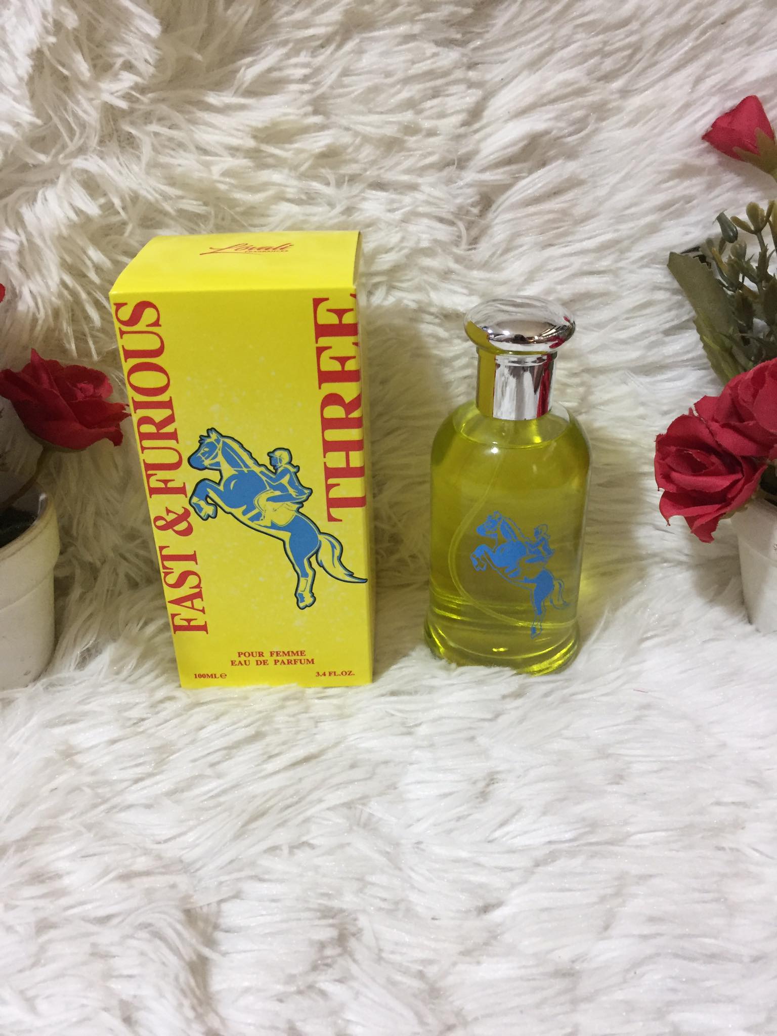 NEW FAST & FURIOUS THREE PERFUME SPRAY FOR MEN 100ML(YELLOW) | Lazada PH