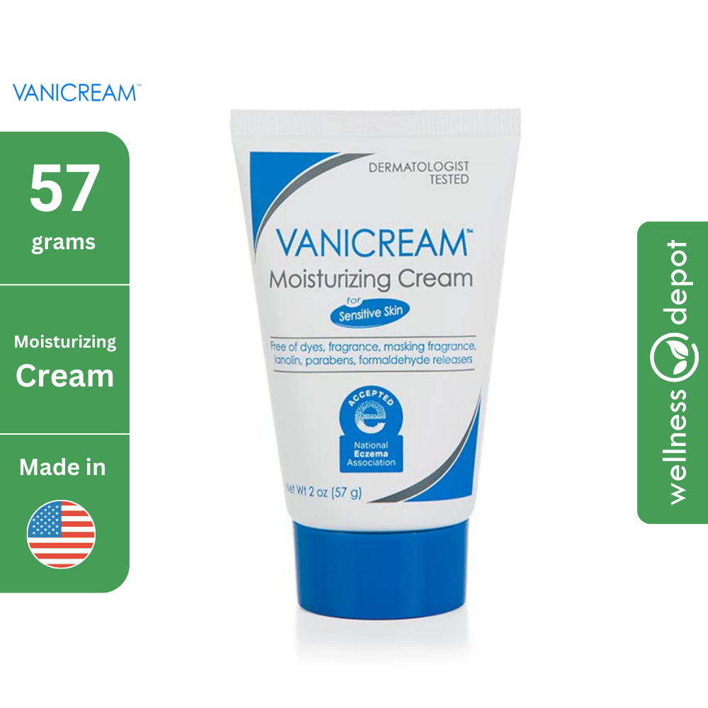 Vanicream Moisturizing Skin Cream / For Sensitive Skin / Soothes Red ...