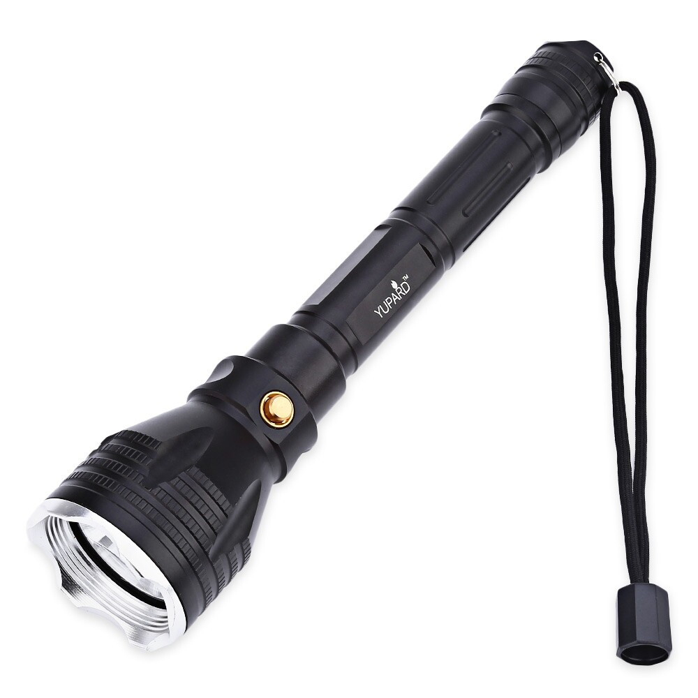 YUPARD Diving Flashlight Original 1200LM 10W L2 Underwater Proof 100M ...